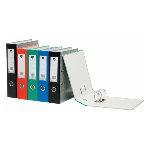 Marbig A4 Lever Arch File - Mottle Black - Impact Marbig A4 Lever Arch File - Mottle Black - Impact