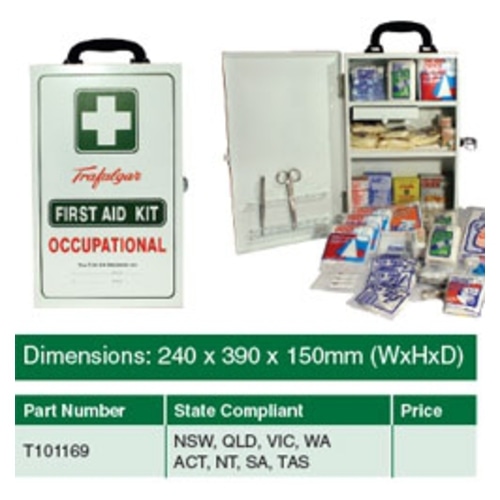 First Aid Kit Level 1 - Wall Mount - Impact
