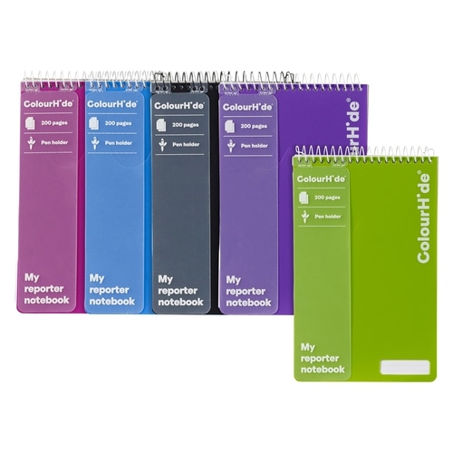 Colourhide Spiral Notebook A4 120pg Assorted Colours - Impact